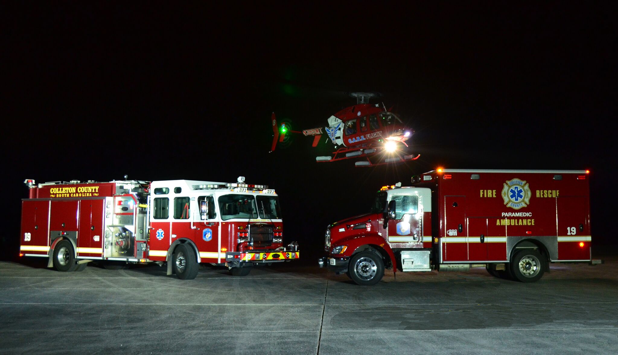 Colleton County Fire—Rescue - South Carolina Volunteer Firefighters
