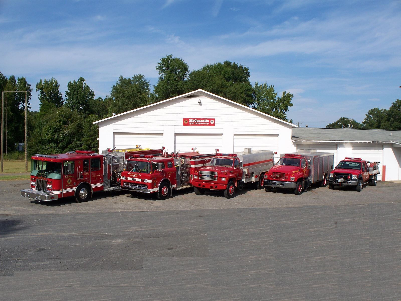 McConnells Volunteer Fire Department - South Carolina Volunteer ...